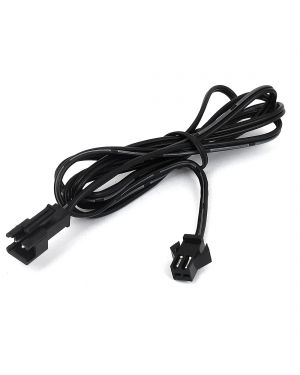 Female to Male 2 Terminal Connector EL Wire Extension Cable Line 1M Long